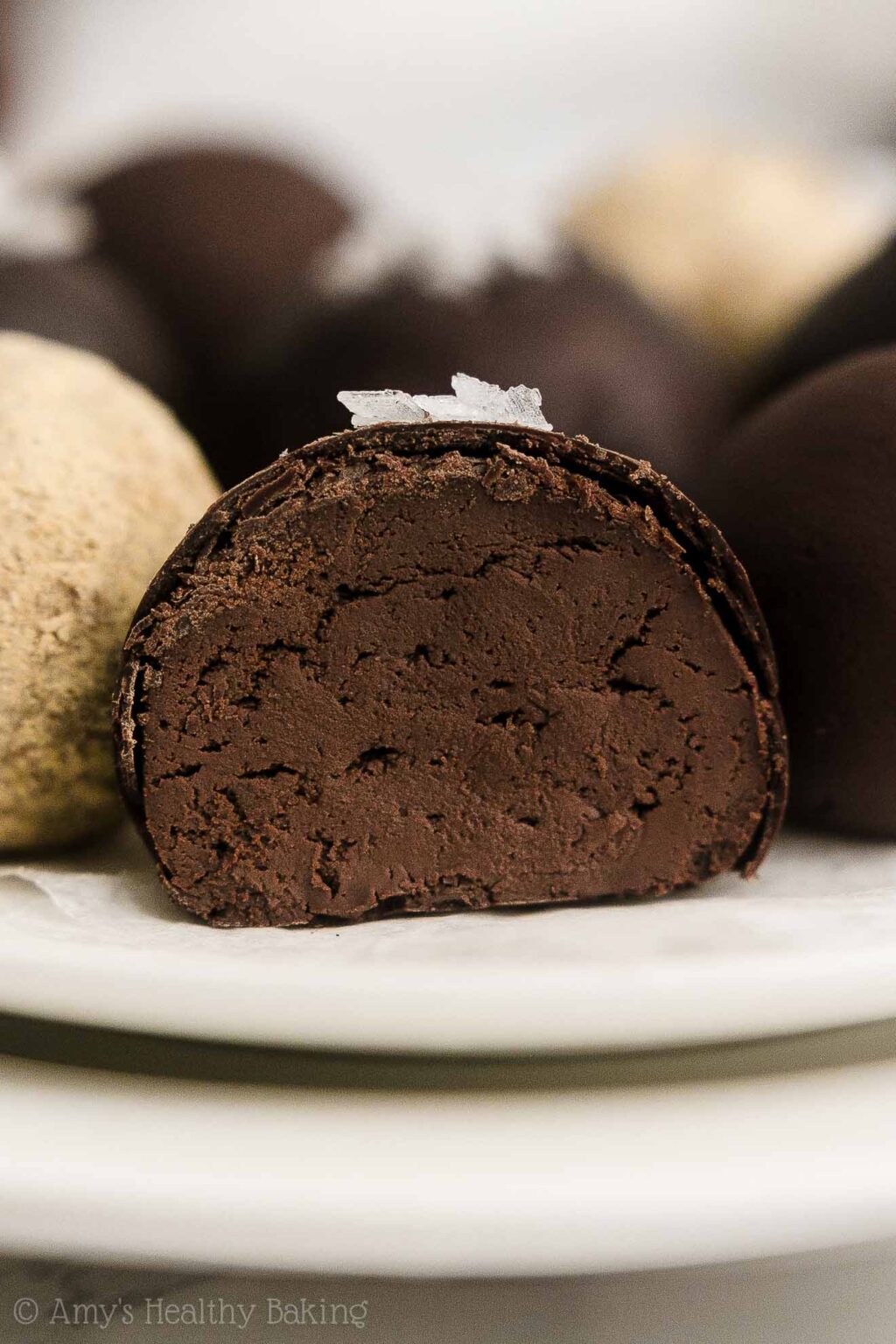 The Ultimate Healthy Chocolate Truffles – Only 3 Ingredients! | Amy's ...