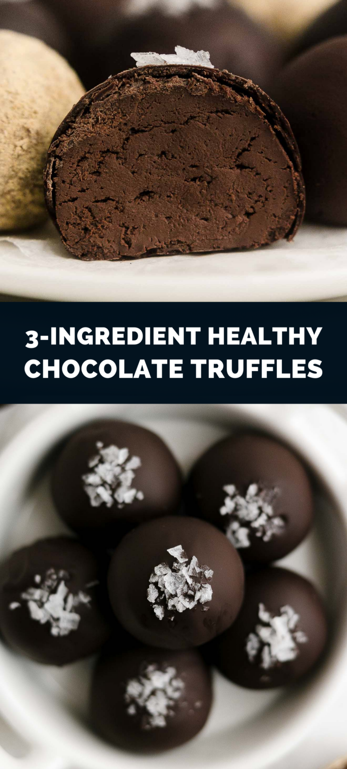 The Ultimate Healthy Chocolate Truffles – Only 3 Ingredients! | Amy's ...