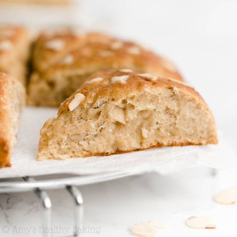 Healthy Almond Scones | Amy's Healthy Baking