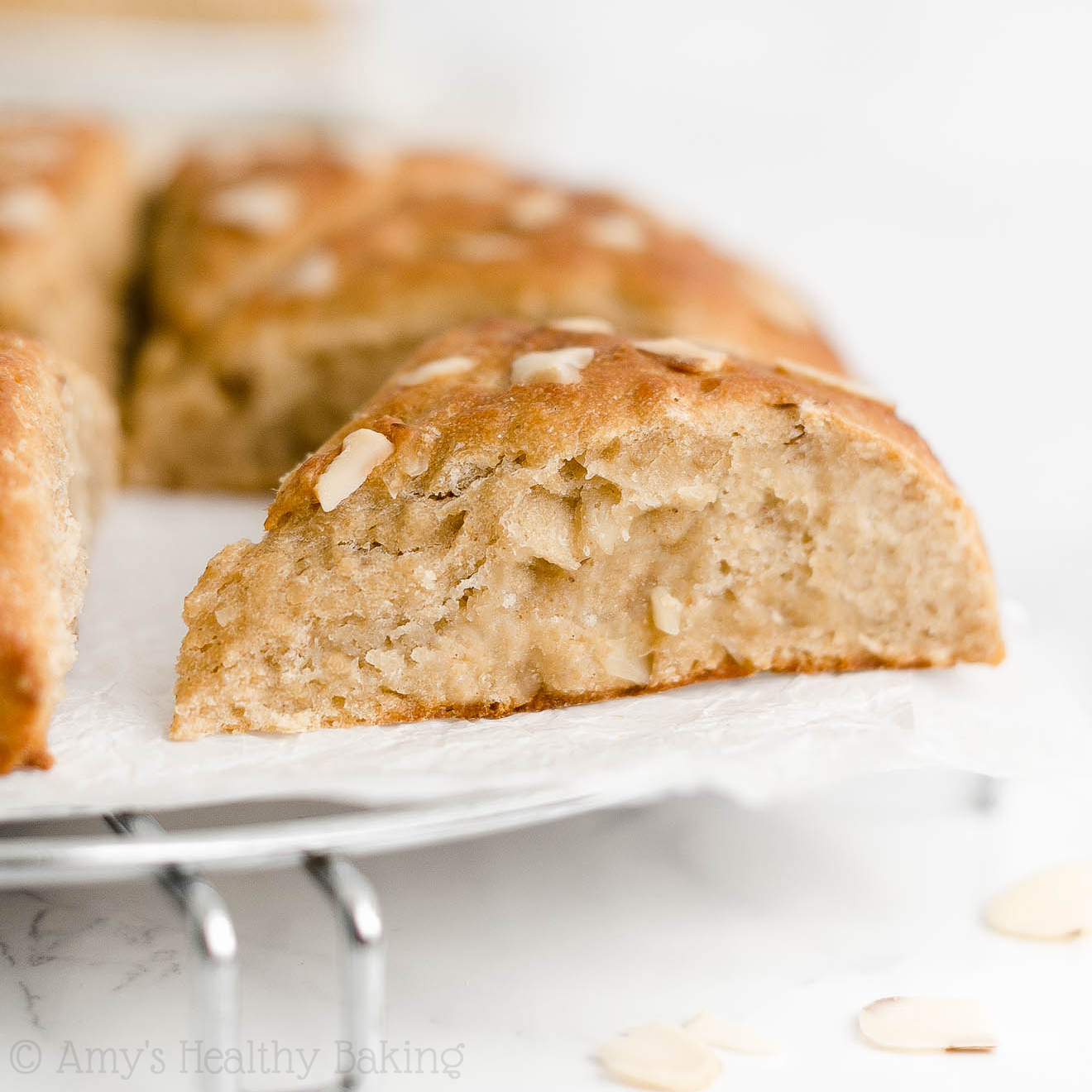 Healthy Almond Scones | Amy's Healthy Baking