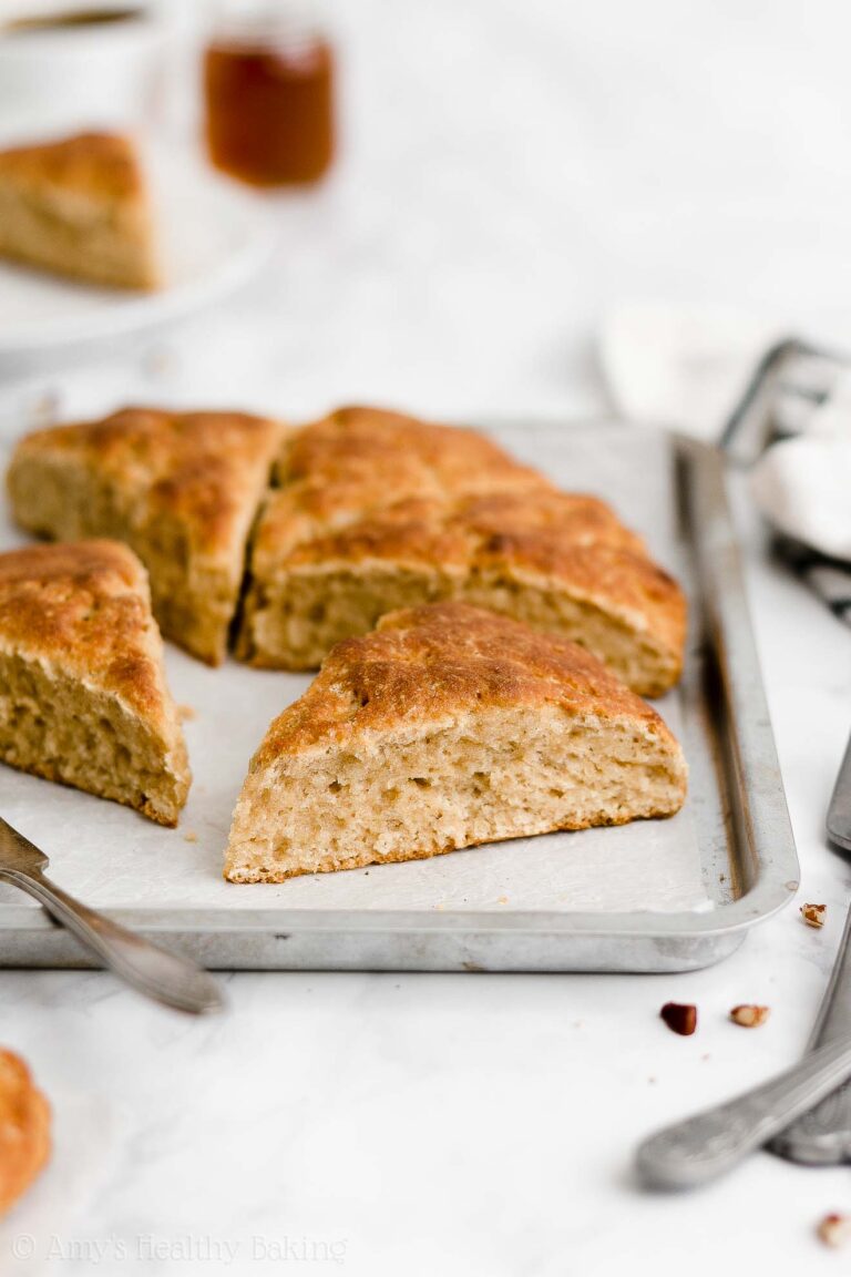 Maple Scones (Quick, Easy & Healthy!) | Amy's Healthy Baking