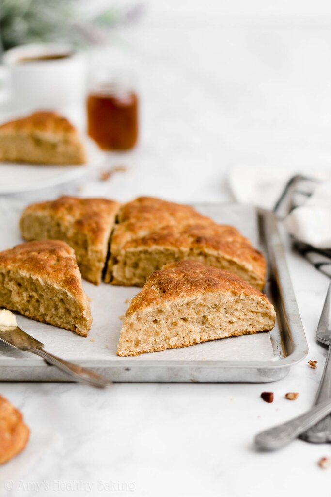 Maple Scones (Quick, Easy & Healthy!) | Amy's Healthy Baking
