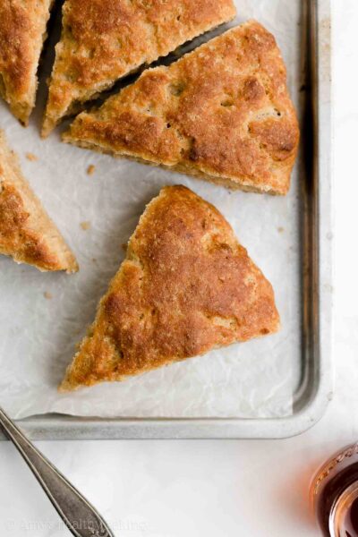 Maple Scones (Quick, Easy & Healthy!) | Amy's Healthy Baking
