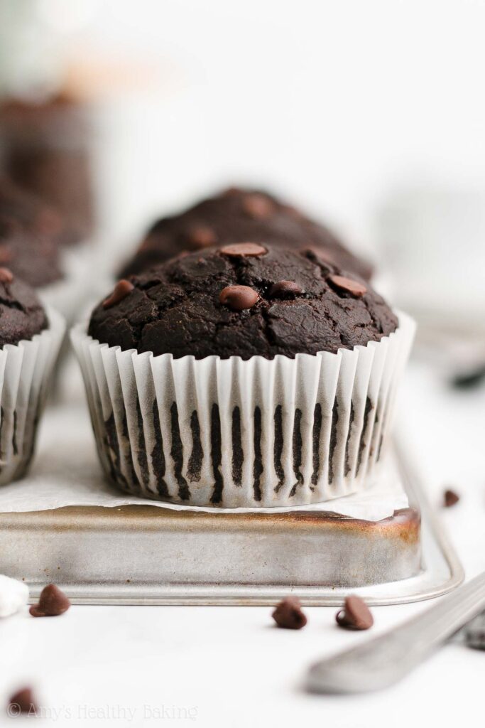 The Ultimate Healthy Chocolate Muffins | Amy's Healthy Baking