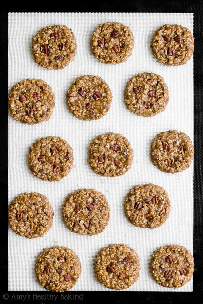 Maple Pecan Oatmeal Cookies | Amy's Healthy Baking