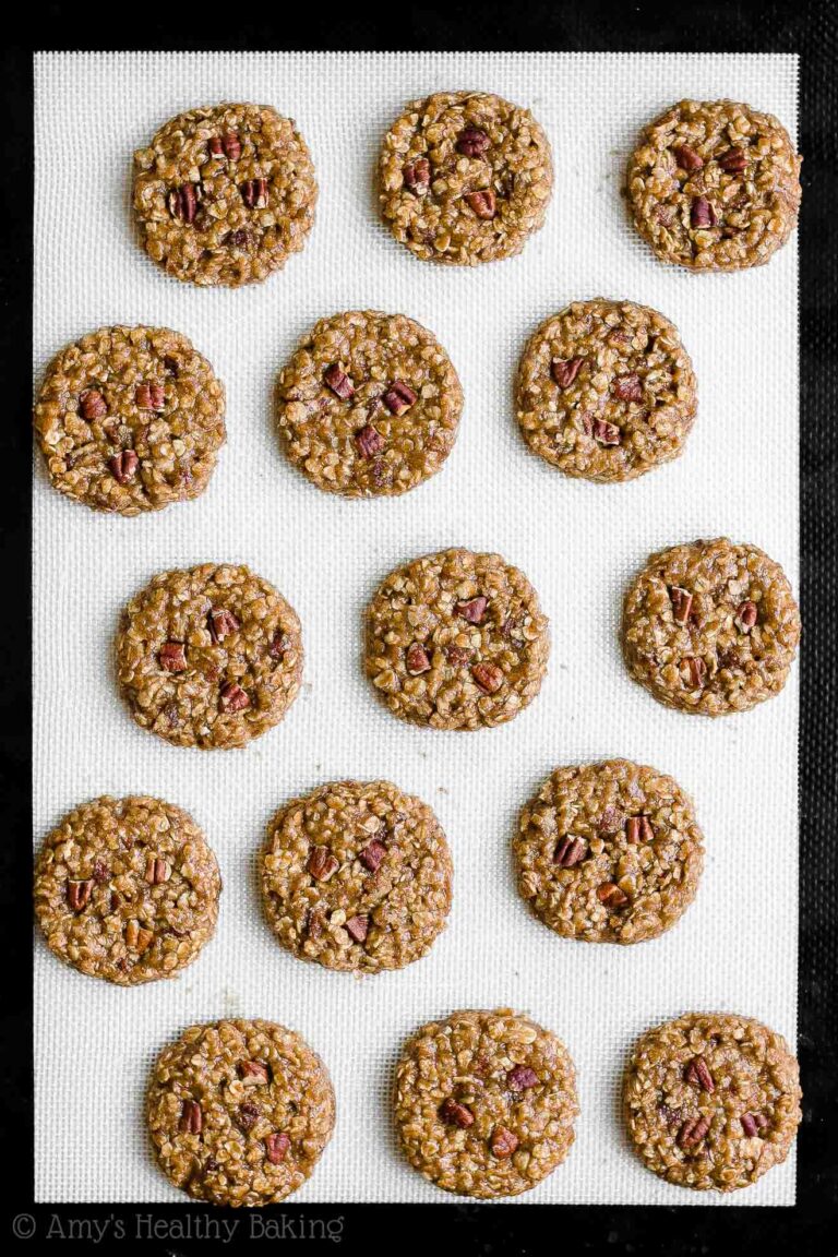 Maple Pecan Oatmeal Cookies | Amy's Healthy Baking