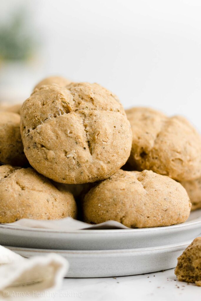 Healthy Herb Bread Rolls (20-Minute Recipe!) | Amy's Healthy Baking