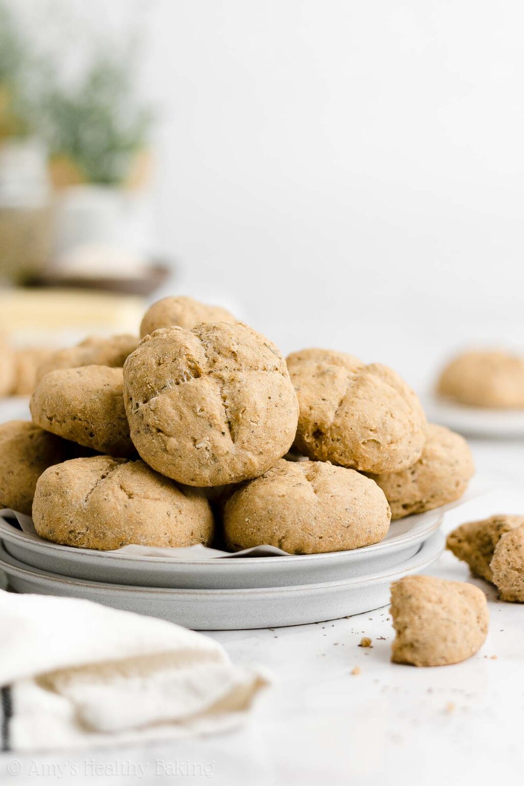 Healthy Herb Bread Rolls (20-Minute Recipe!) | Amy's Healthy Baking