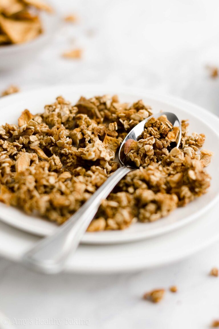 Healthy Apple Cinnamon Granola | Amy's Healthy Baking