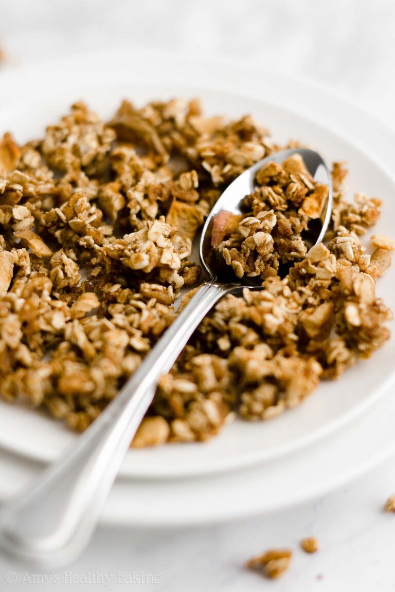 Healthy Apple Cinnamon Granola | Amy's Healthy Baking
