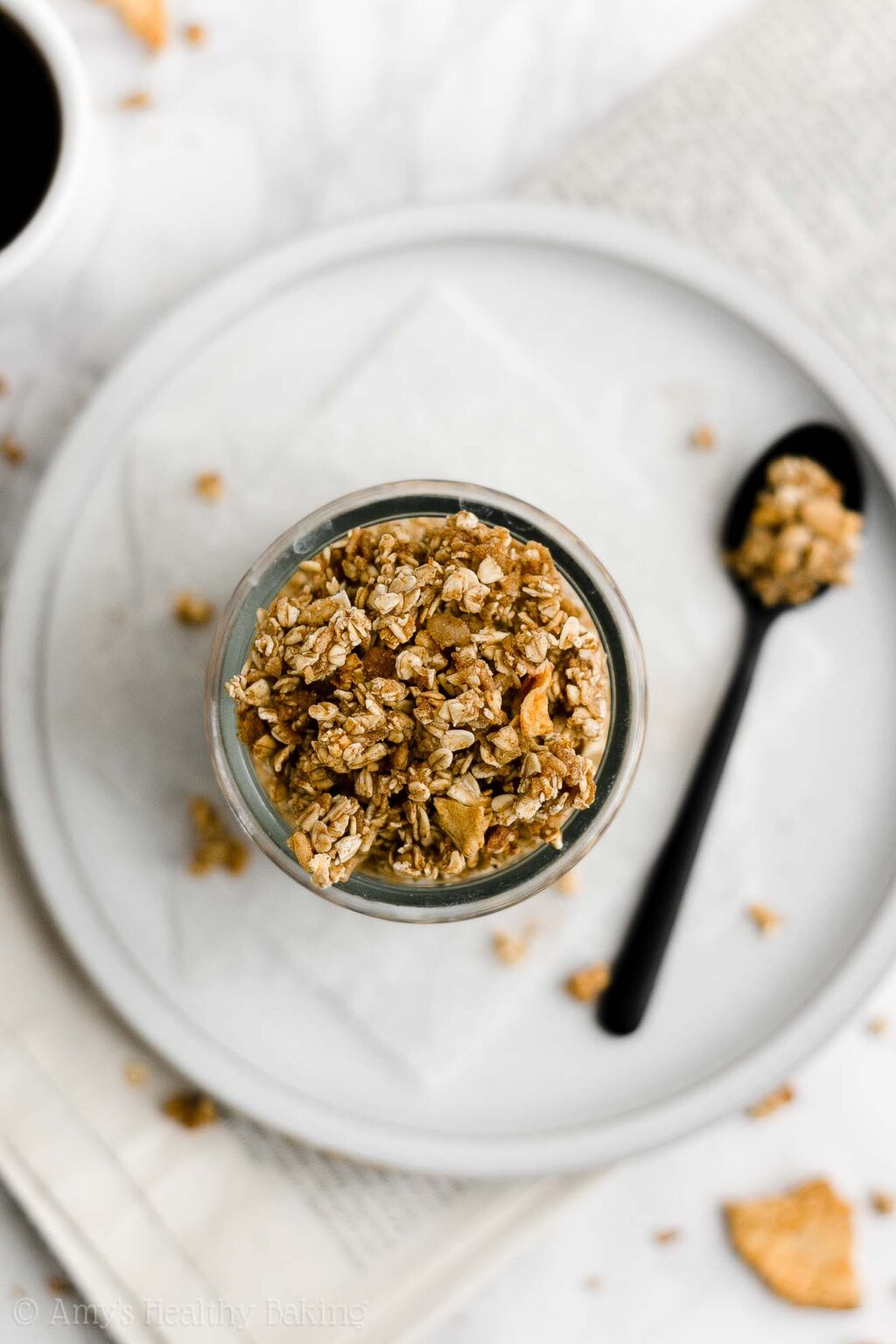 Healthy Apple Cinnamon Granola | Amy's Healthy Baking