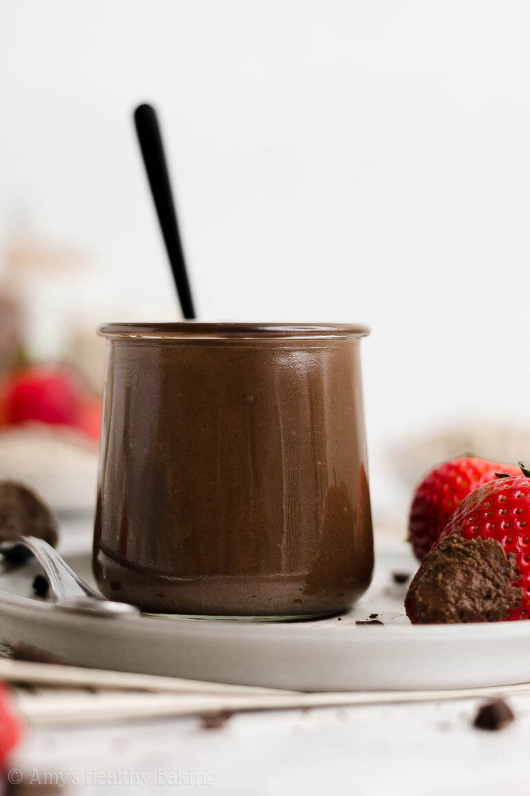 Healthy Nut-Free Nutella (vegan + sugar free) | Amy's Healthy Baking