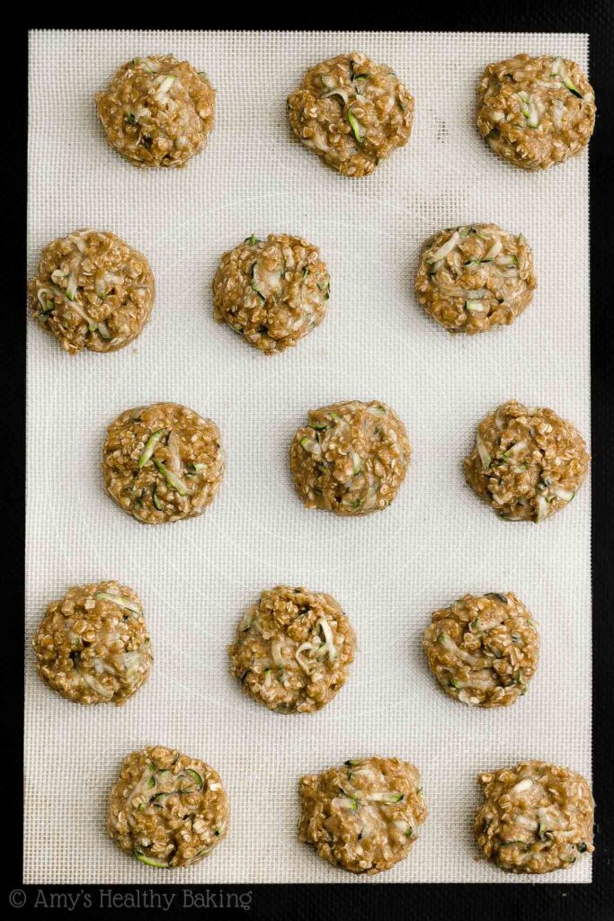 Healthy Zucchini Oatmeal Cookies | Amy's Healthy Baking