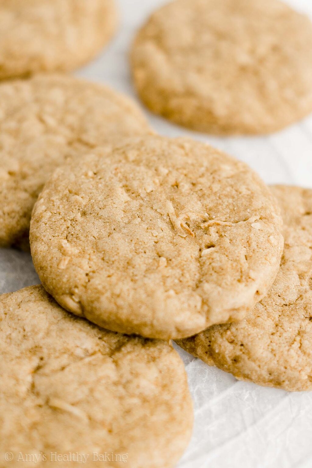 Healthy Coconut Cookies | Amy's Healthy Baking