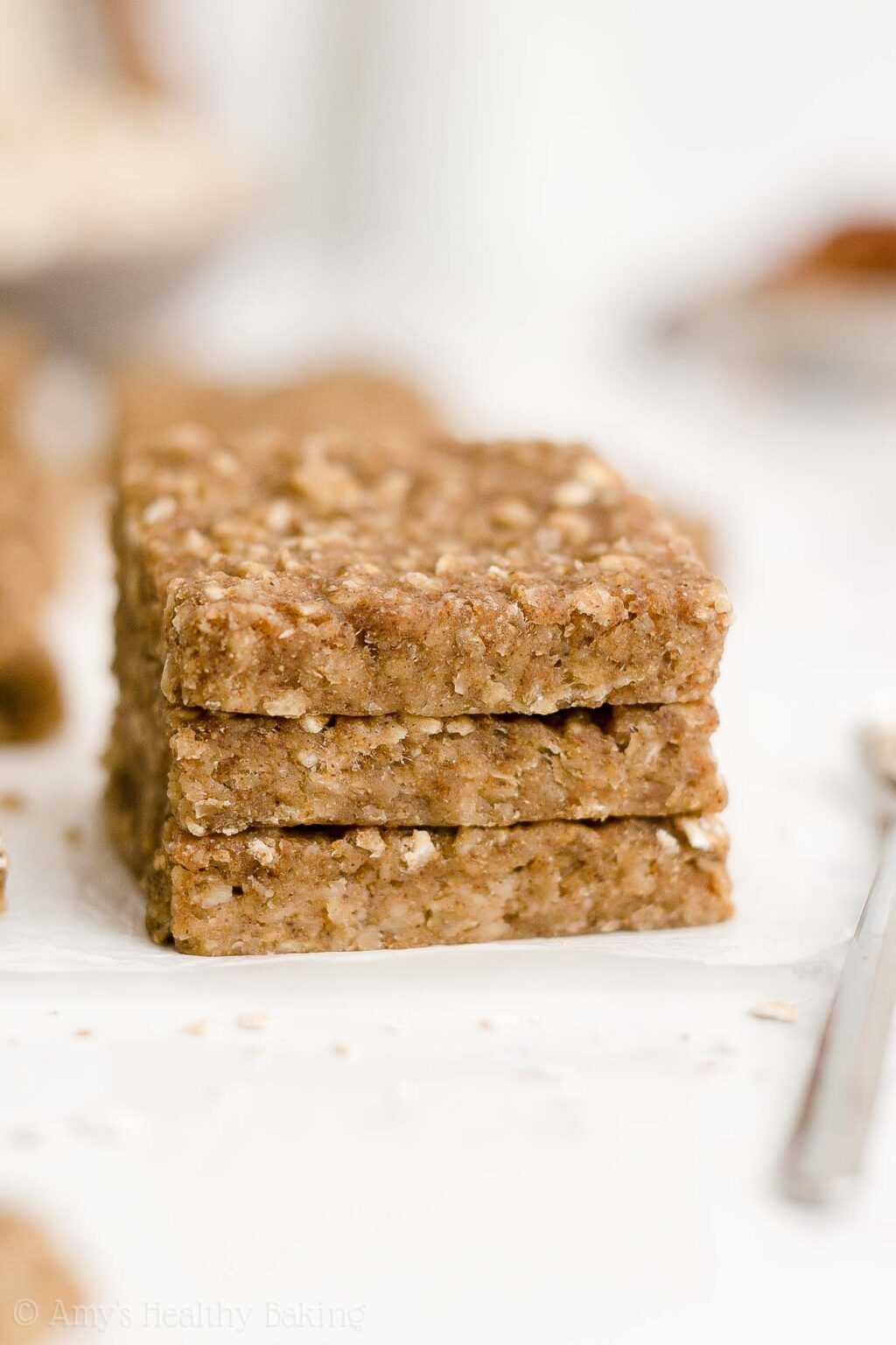 Healthy Oatmeal Breakfast Bars | Amy's Healthy Baking
