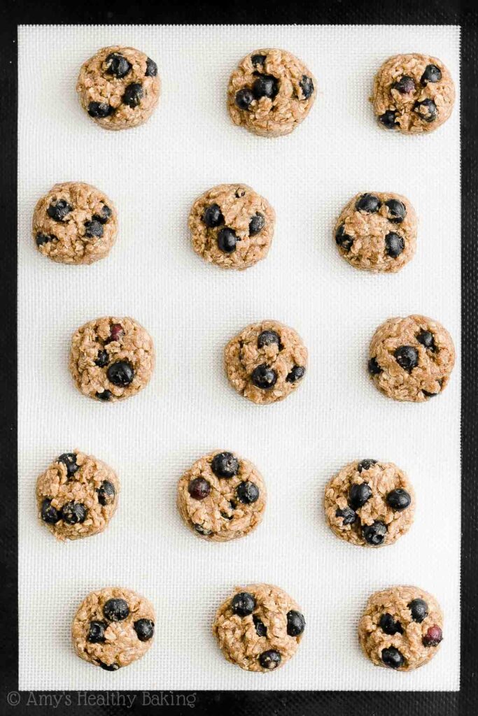 Healthy Blueberry Oatmeal Cookies | Amy's Healthy Baking