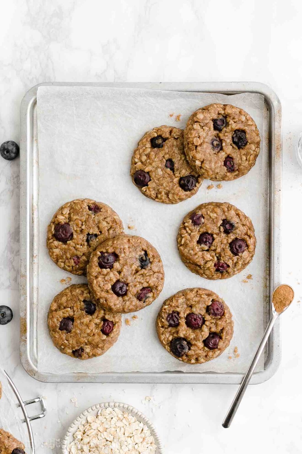 Healthy Blueberry Oatmeal Cookies | Amy's Healthy Baking