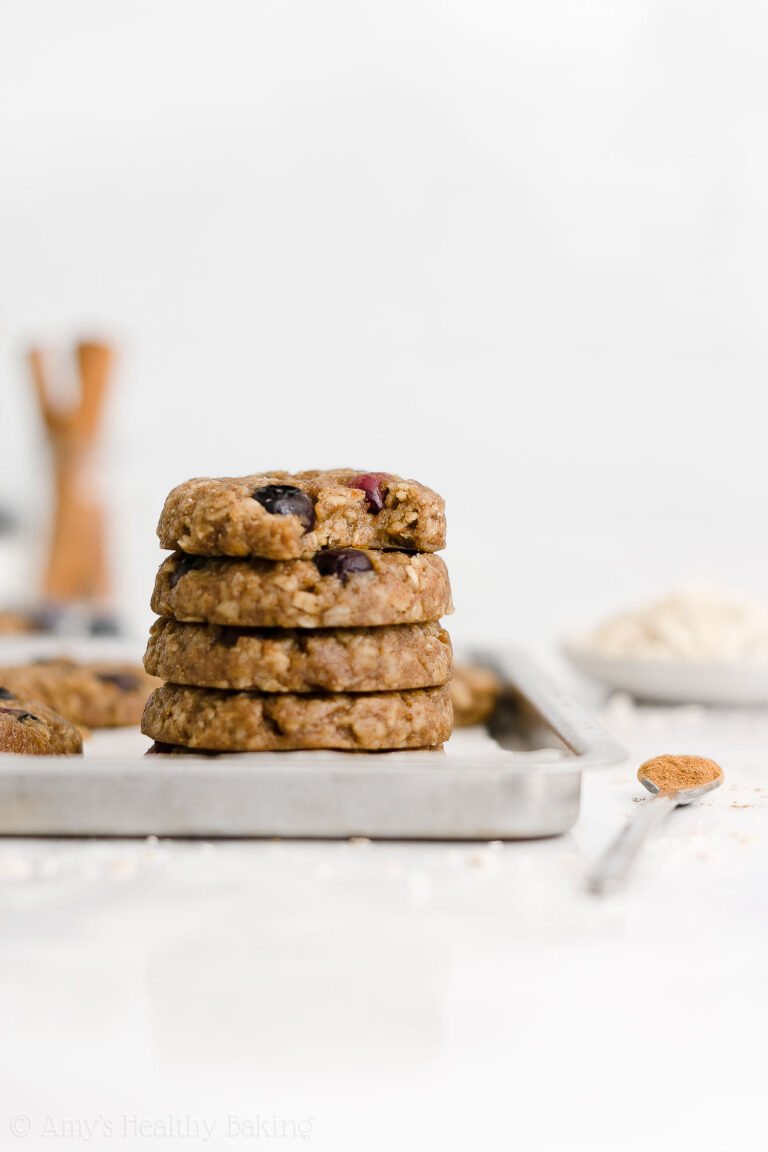 Healthy Blueberry Oatmeal Cookies | Amy's Healthy Baking
